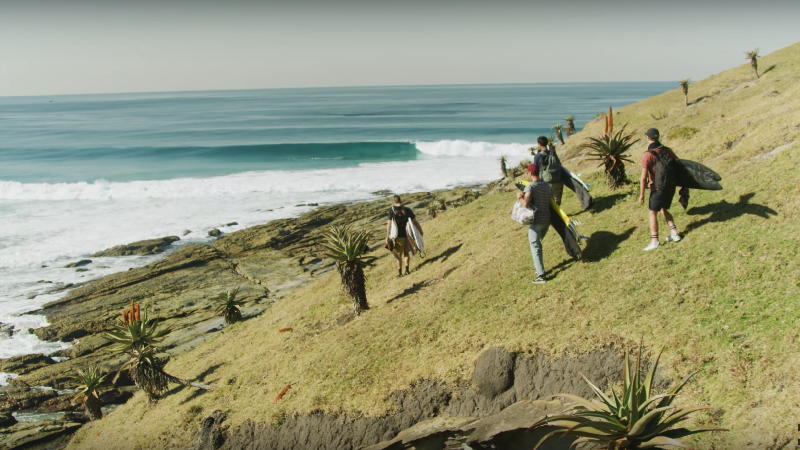 Freestone, Seth Moniz, Ryan Callinan et Ethan Ewing en terres africaines,