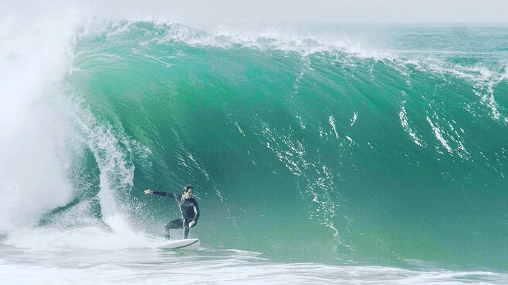 Vlog : Justine Dupont et Fred David dans le shorebreak de Nazaré ...