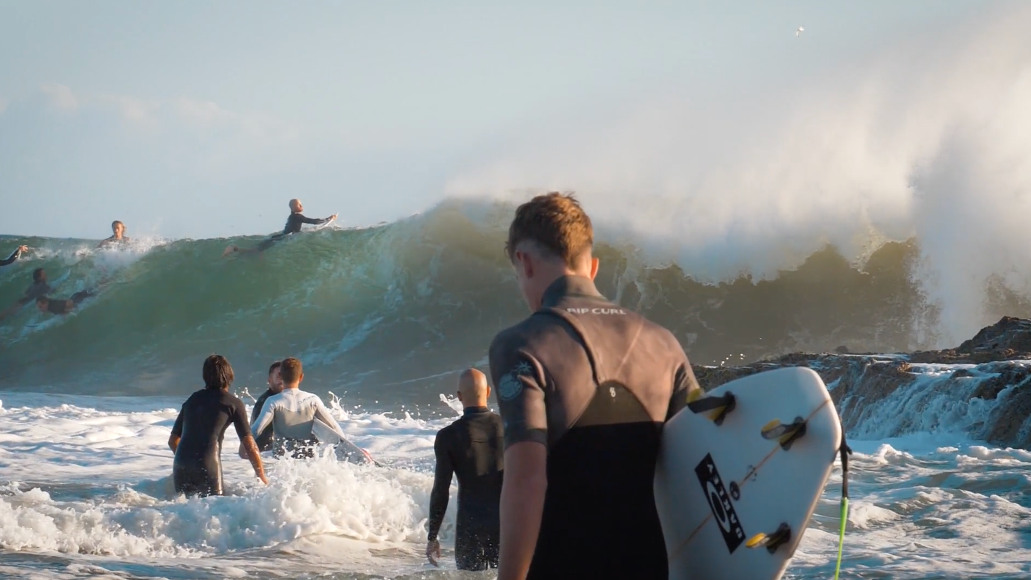Australie : le pèlerinage de Sean Gunning, Aerials, tubes, manœuvres ...