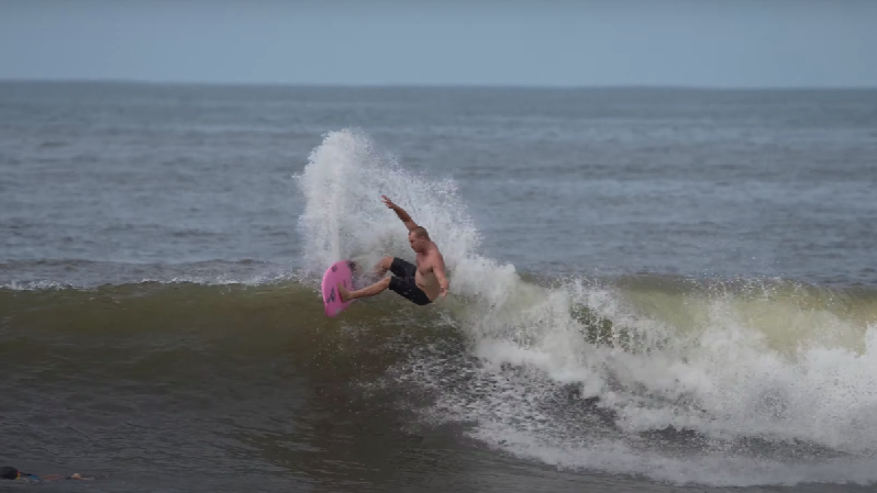 El Salvador Pro, avant le début de la compétition, Carlos Munoz, Kanoa ...